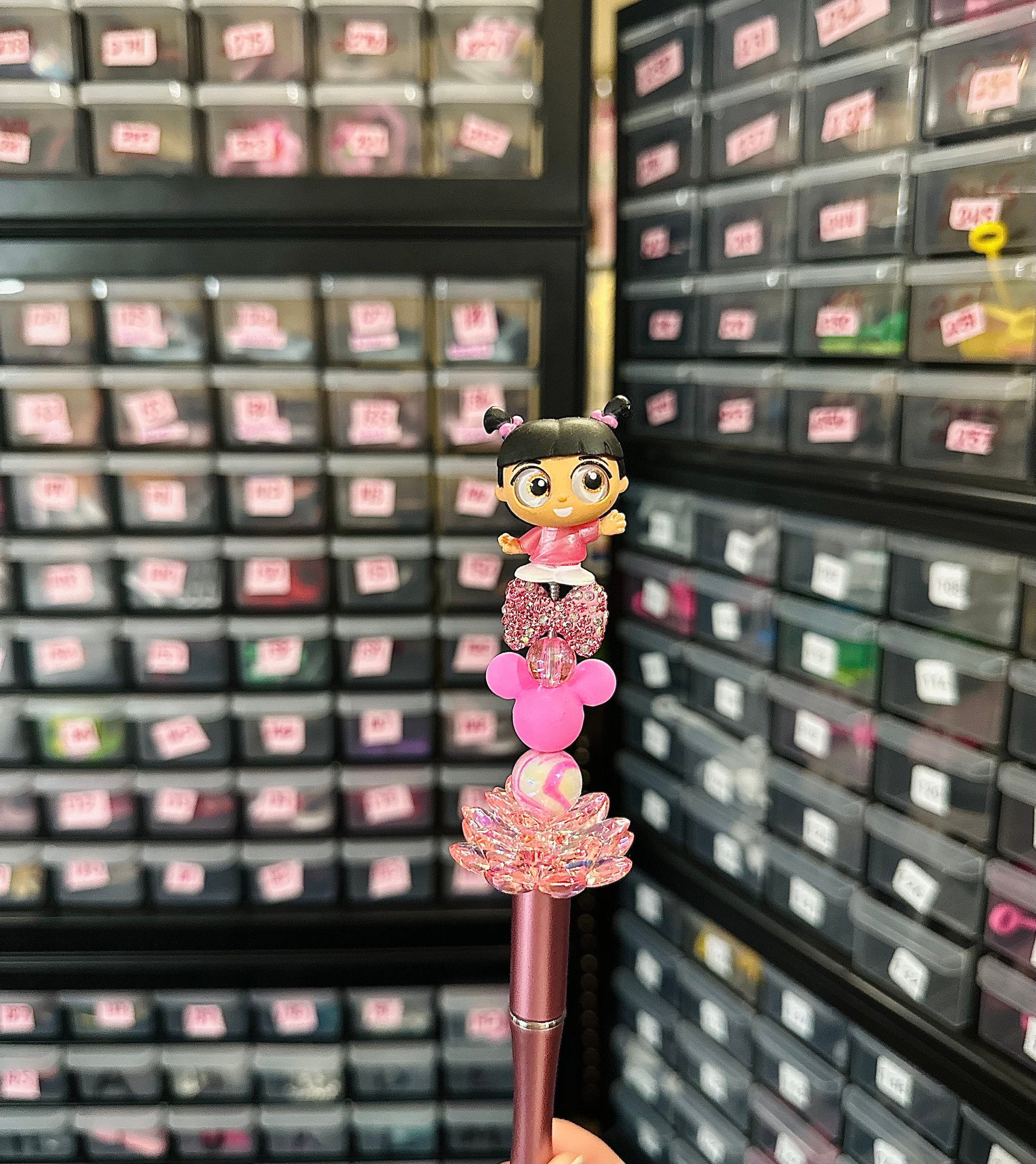 Beaded Pens, Doorables Pen, Disney Doorables Pens, Boo Monsters Inc ...