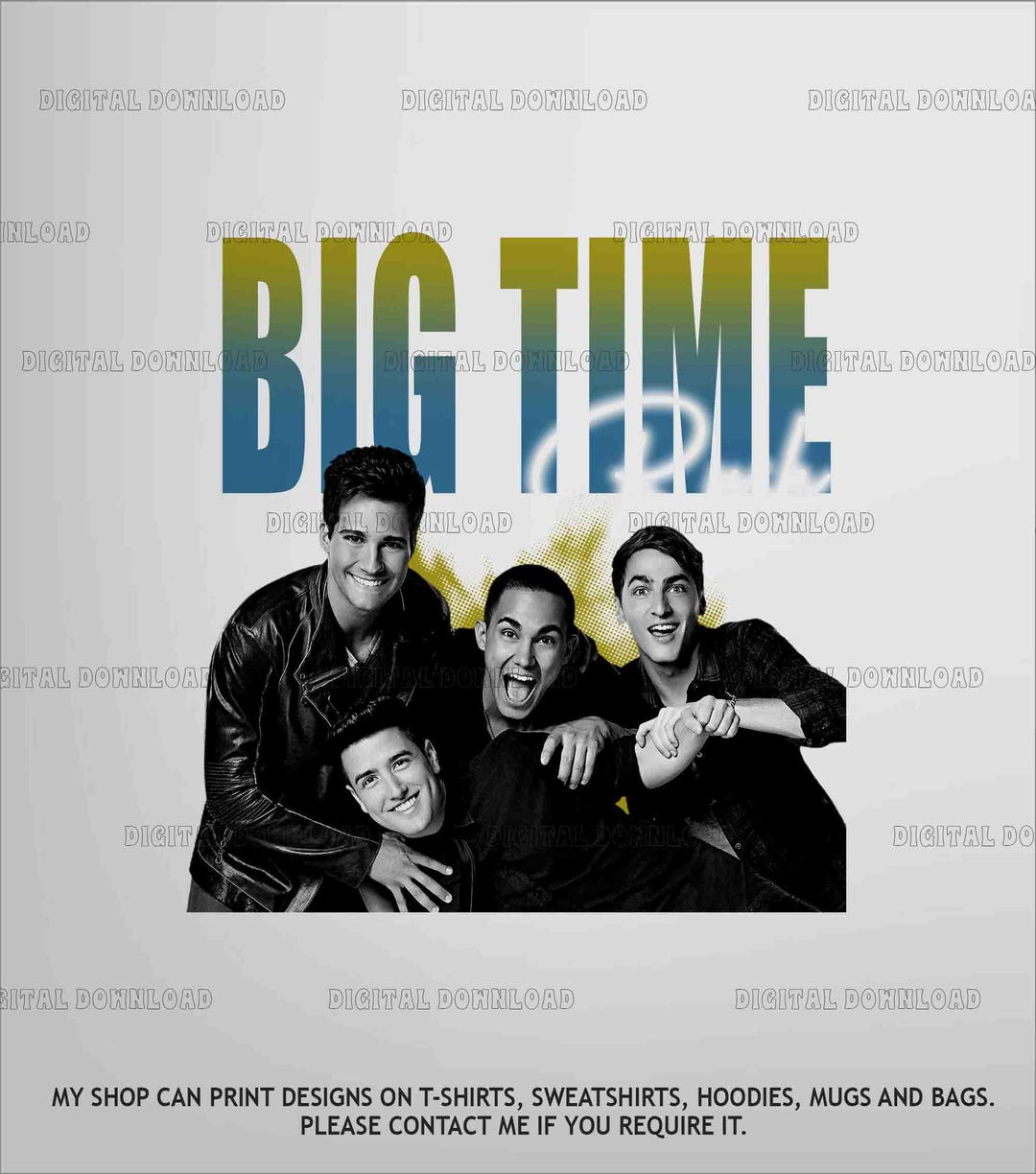 Big Time Rush Png, BTR Vintage Big Time Rush Forever Png, Digital ...