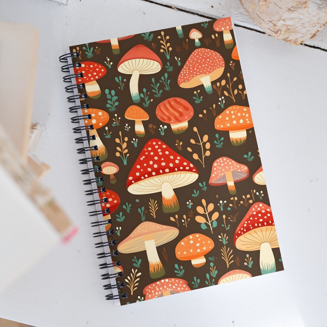 Mushroom Notebook: Forest Fungi, Woodland Journal - Etsy