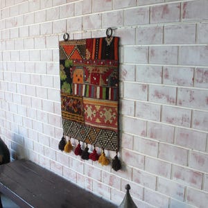 Patchwork Tapestry, Ethnic Wall Hanging, Bohemian Wall Rug / WH- 407 ...