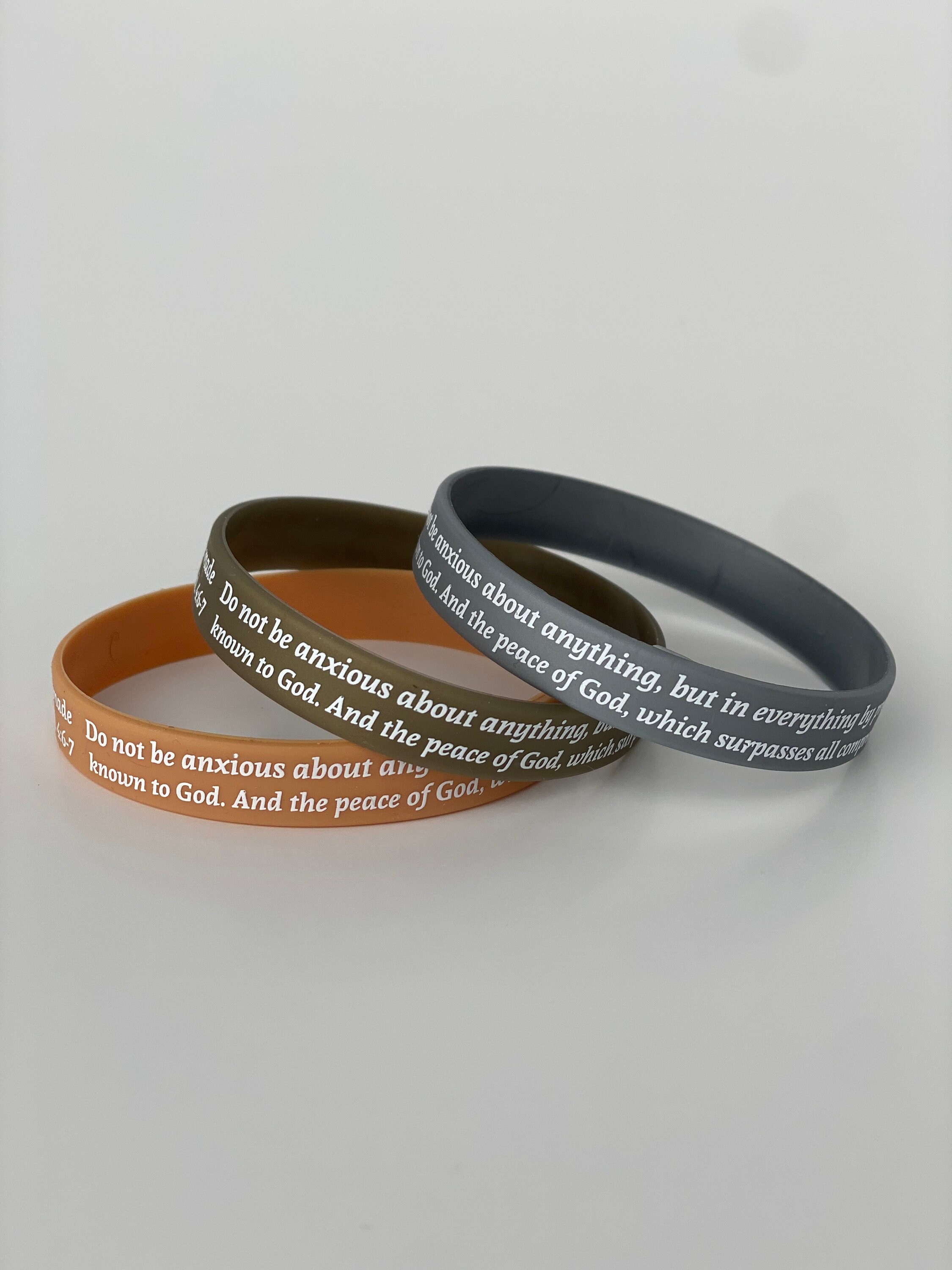 Philippians 4:6-7 Do Not Be Anxious Adult Large christian Full Verse ...