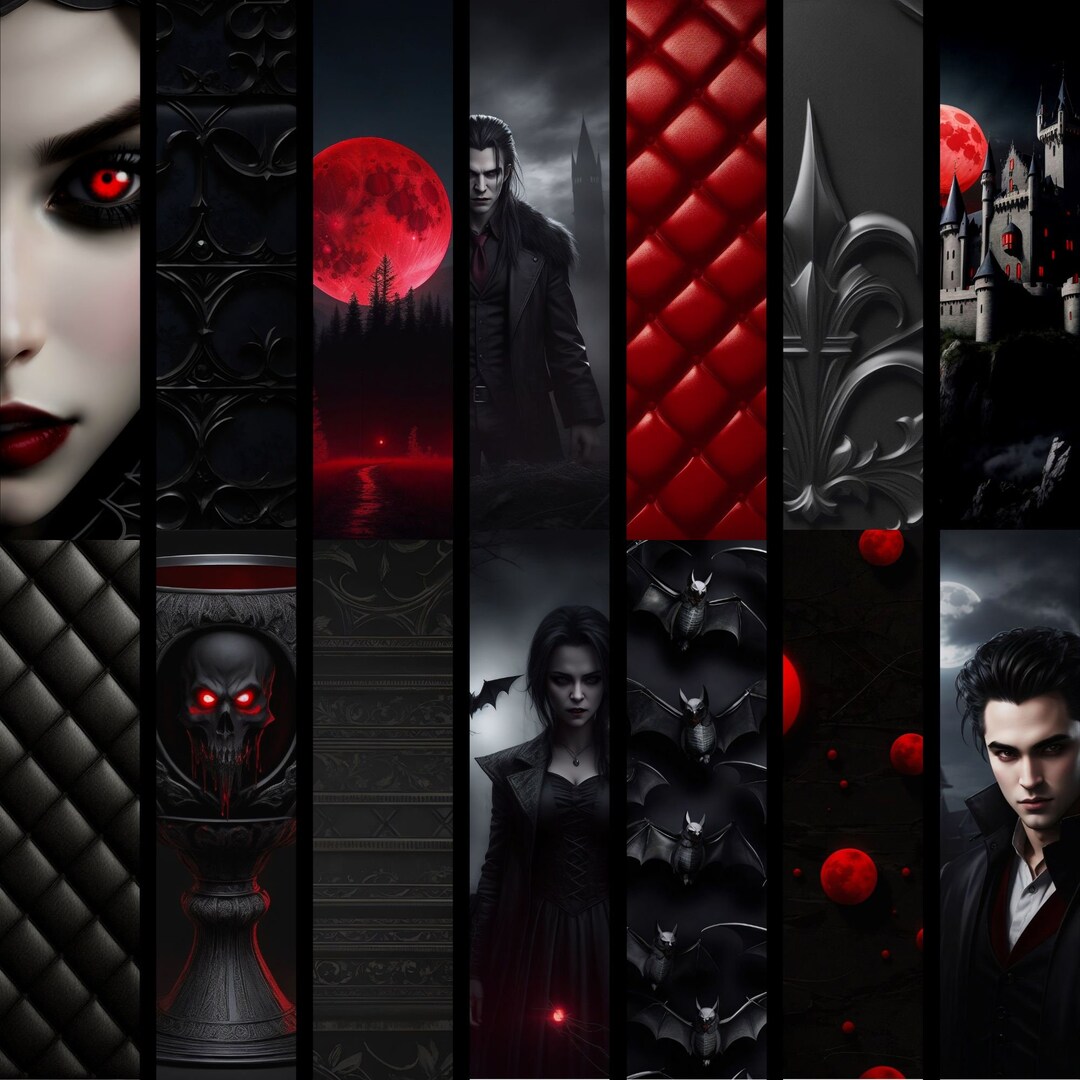 Luxury Vampire Vampy Digital Paper, Halloween Digital Paper, Halloween ...