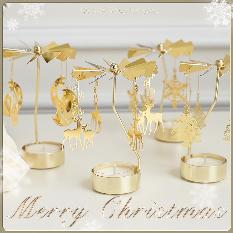German Christmas Spinning Candles - Etsy
