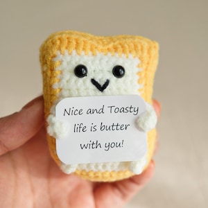 Handmade Crochet Emotional Support Friends - Breakfast Series | Egg ...