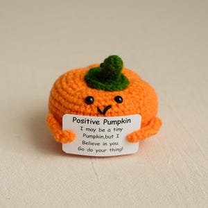 Handmade Crochet Emotional Support Friends - Halloween Series | Pumpkin ...