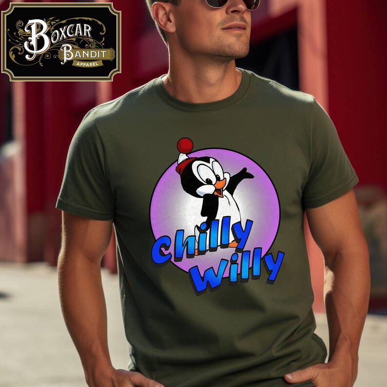 Chilly Willy Classic TV Cartoon Shirt, Unisex Classic Tee - Etsy