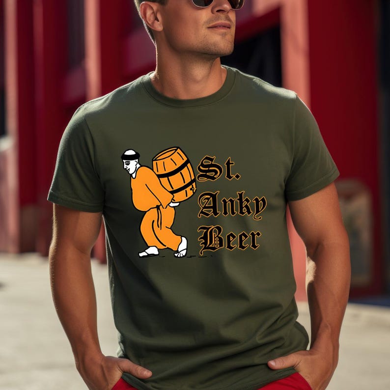Super Troopers, St. Anky Beer, Classic 2001 Comedy T-shirt, Unisex ...