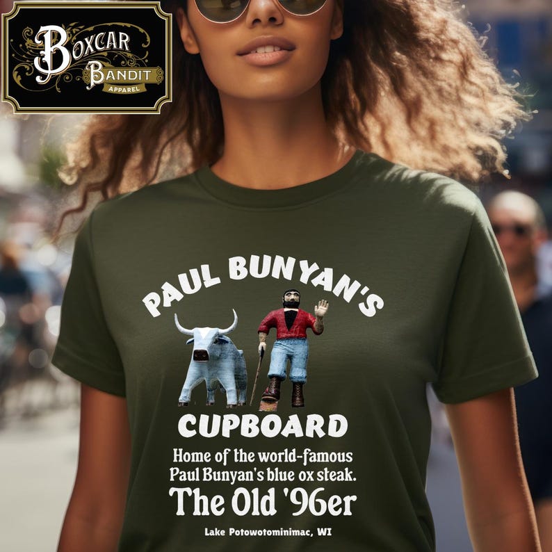 Paul Bunyan's Cupboard, Home of the World-famous Paul Bunyan's Blue Ox ...