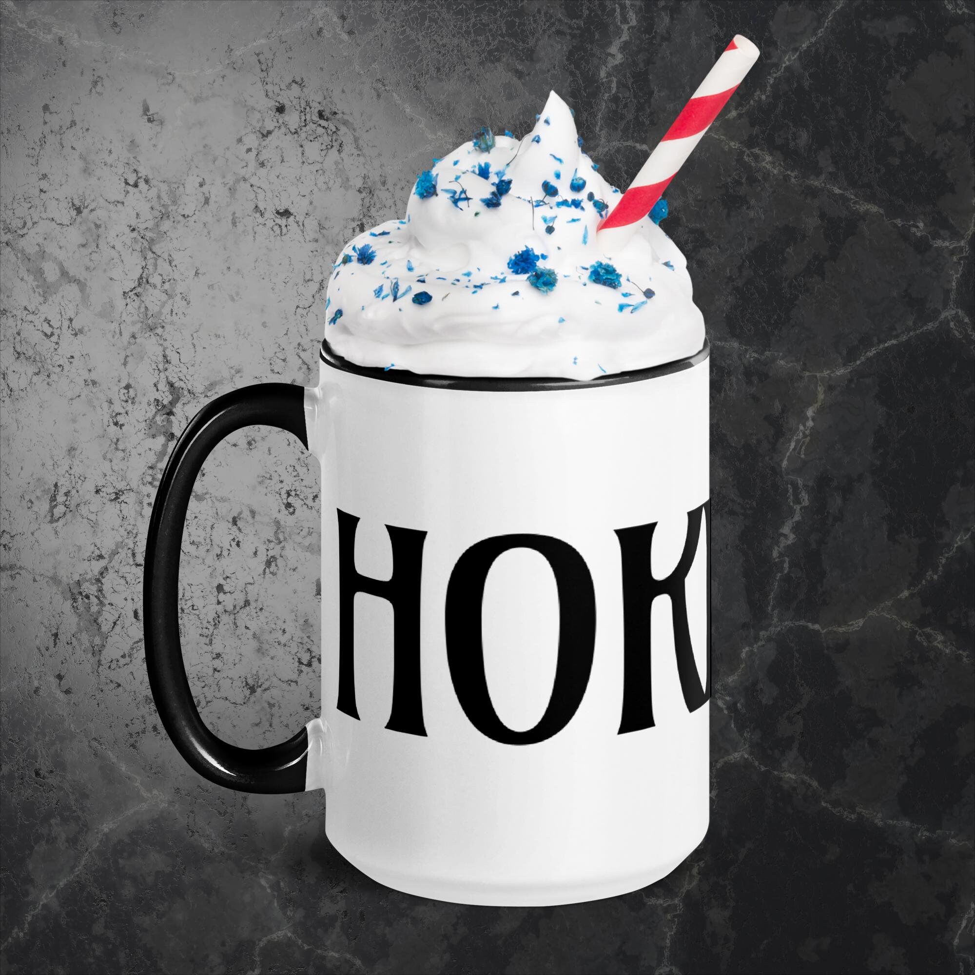 Choke Me Coffee Mug, Funny C Handle Cup, 11 Oz & 15 Oz Mug With Color ...