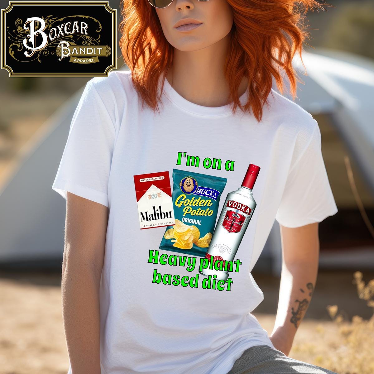 I'm on A Heavy Plant Based Diet, Unisex Classic Tee - Etsy