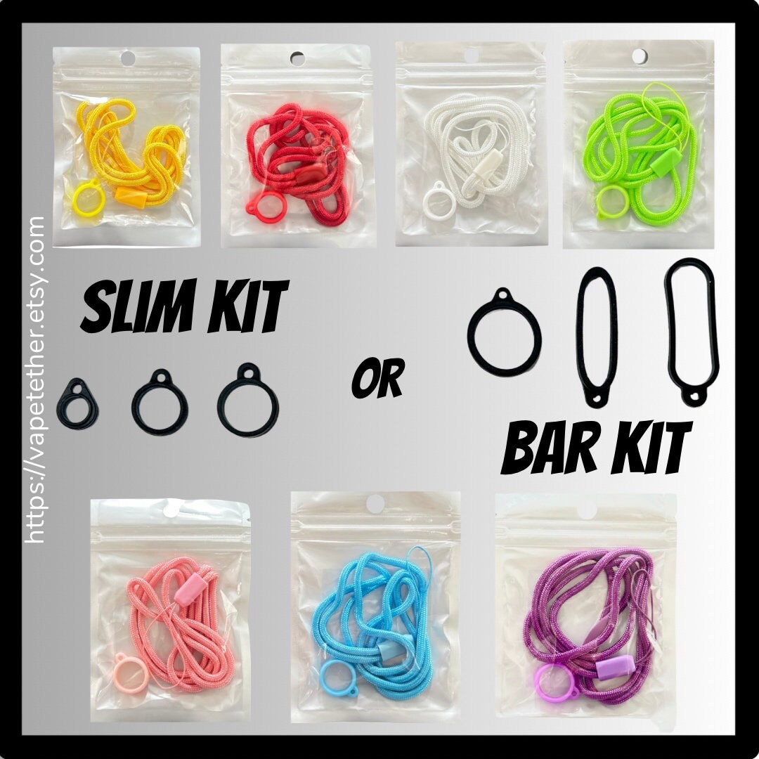 Vape Tether Made to Order Kit4 Piece Set2 Size Classessmaller ...