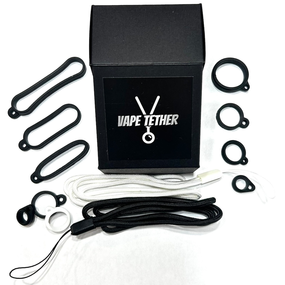 Vape Tether Universal Utility Necklace—12 Piece Set—high Quality ...