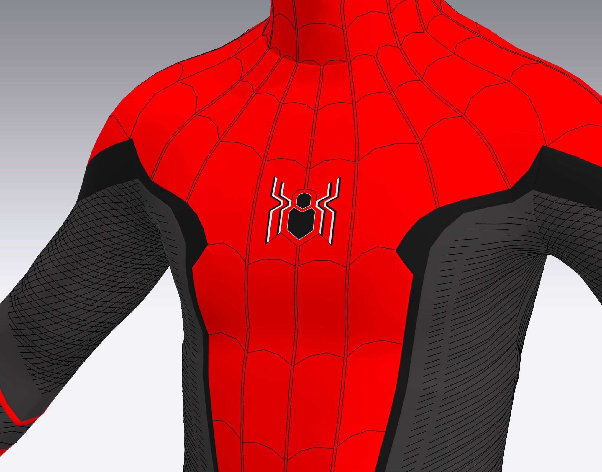 Spider-man FFH/NWH Retcon Suit, Sewing Pattern PDF for 7-piece Suit - Etsy