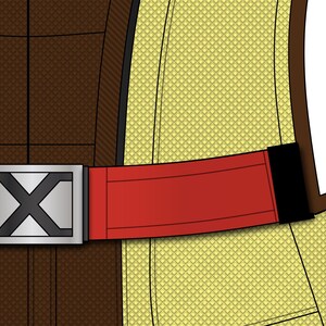 Deadpool & Wolverine Brown Suit Wolverine Dye-sub PDF Pattern - Etsy