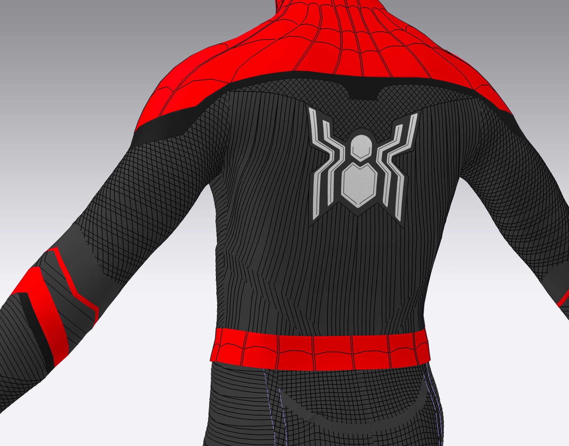 Spider-man FFH/NWH Retcon Suit, Sewing Pattern PDF for 7-piece Suit - Etsy