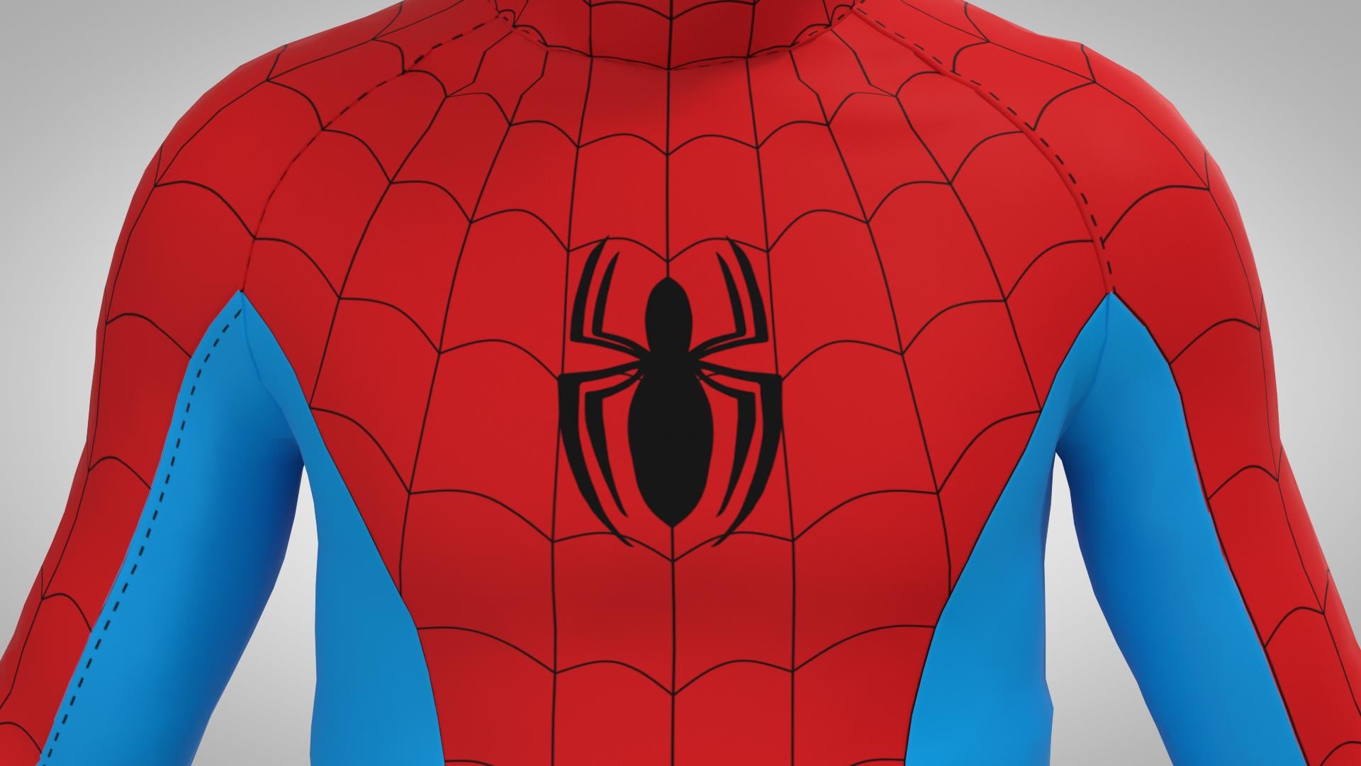 Spider-man Scott Johnson Inspired 7-piece Fabrics Costume PDF Pattern ...