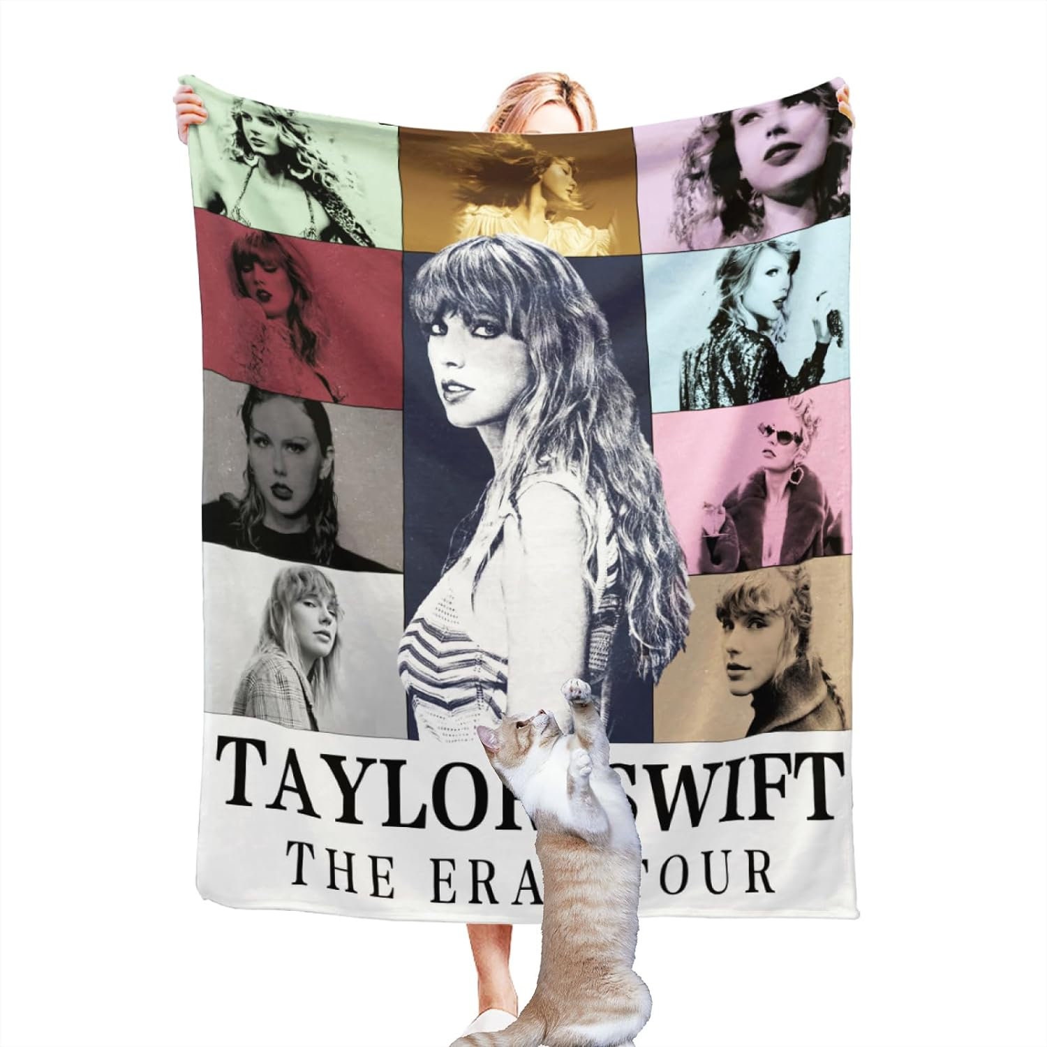 Taylor Singer Swift Music Album Cover Blanket Taylor, Album Throw ...
