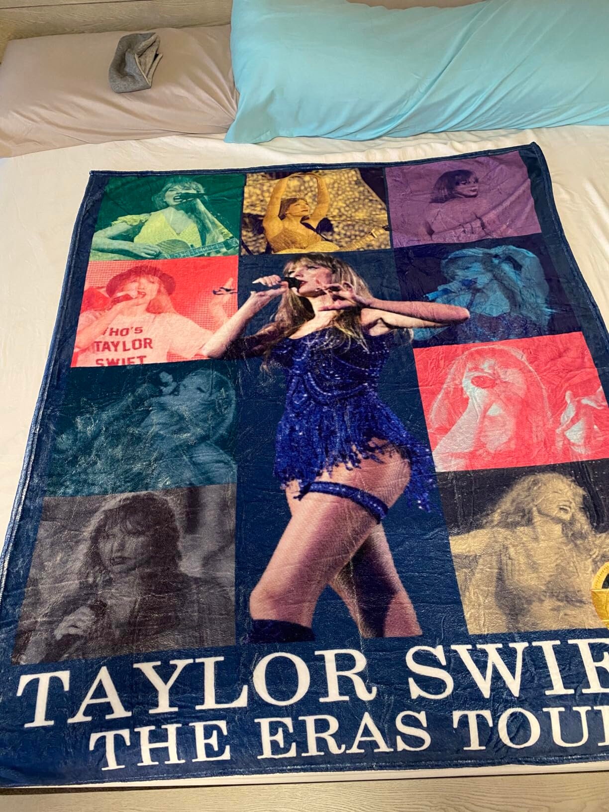 Tour Swift Blanket Taylor Singer Swift Music Album Cover Blanket, Album ...