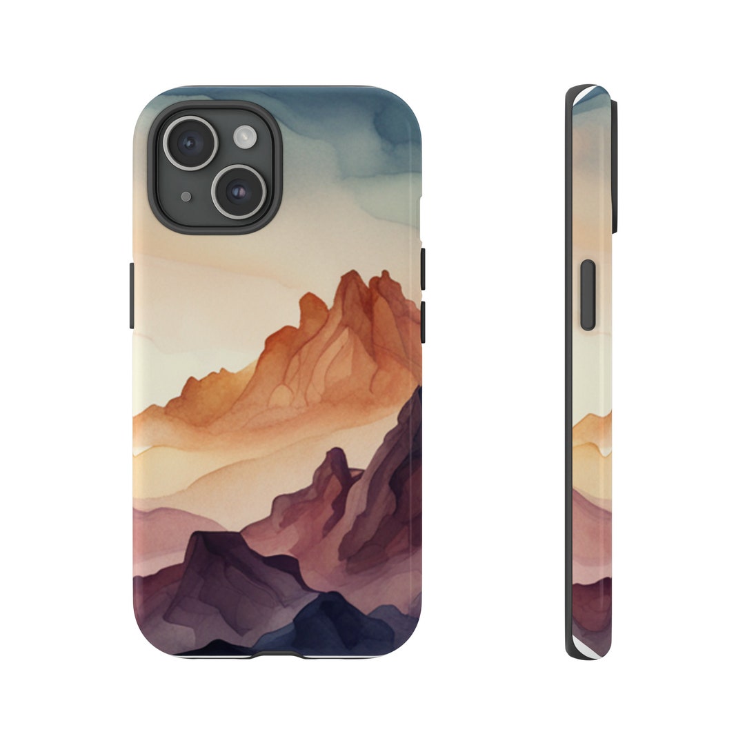 Watercolor Minimalistic Durable Phone Case - Etsy