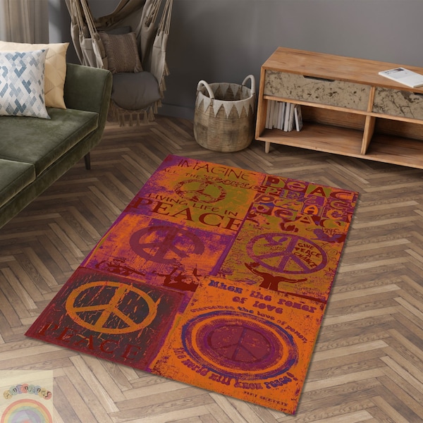 Hippie Rug - Etsy