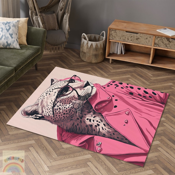Cheetah Carpet - Etsy