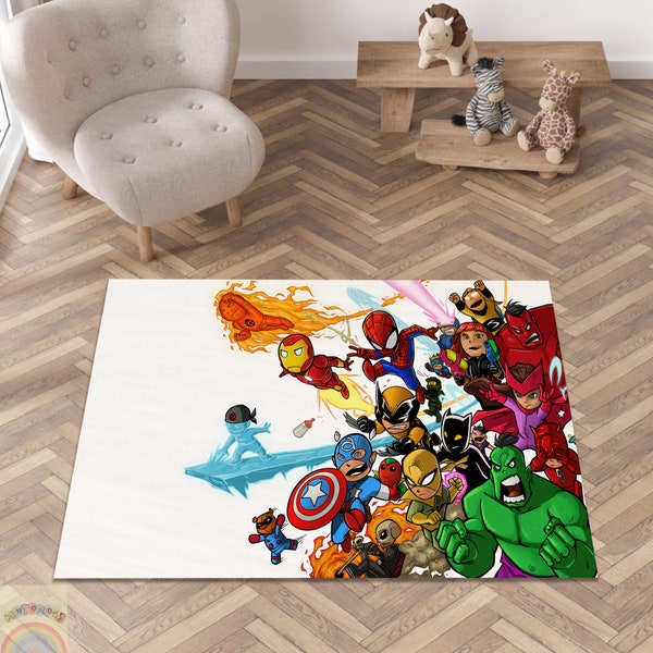 Avengers Rug - Etsy