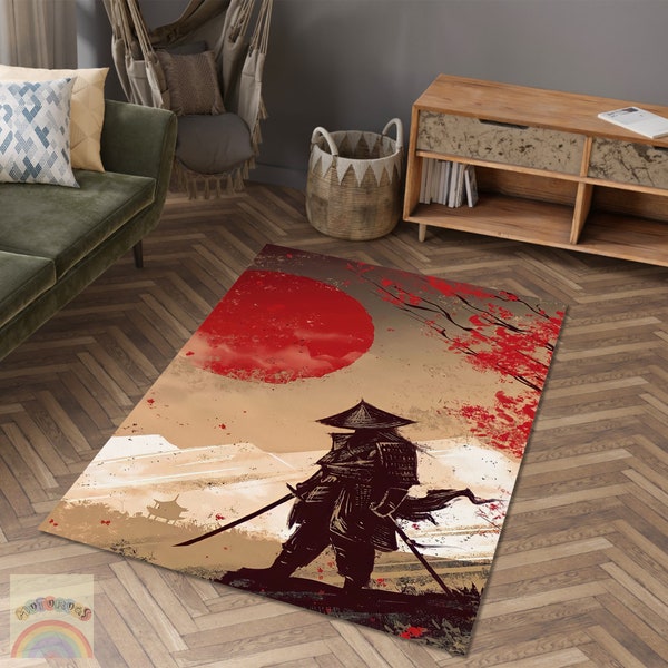 Japanese Themed Rug - Etsy