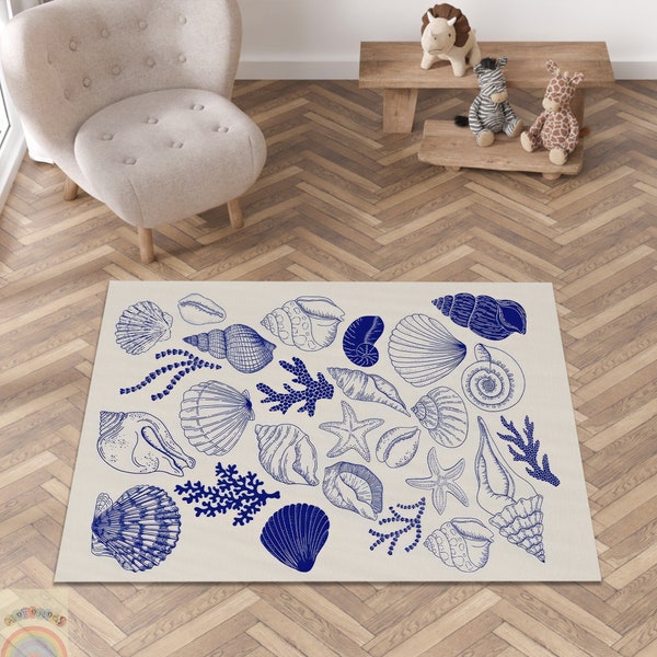 Nautical Rug - Etsy