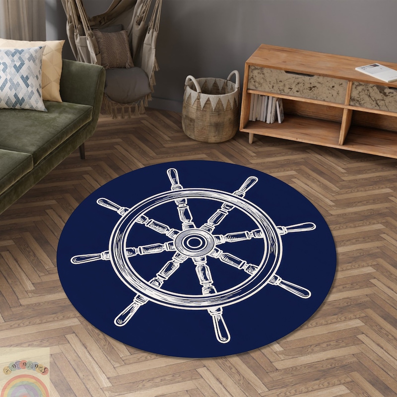 Nautical Rug - Etsy