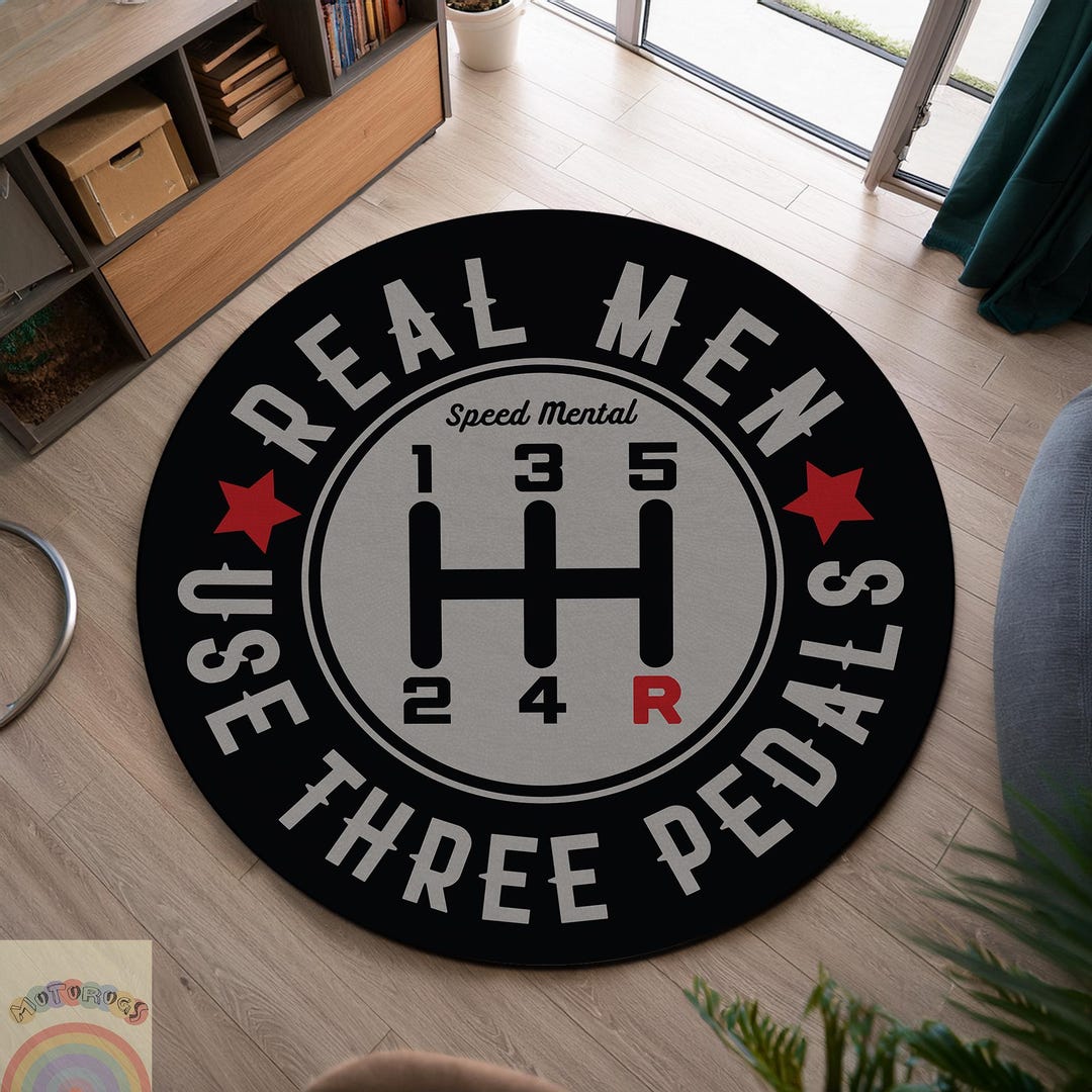 Car Lover Rug, Auto Garage Rug, Transmission Rug, Cool Car Decor Rug ...