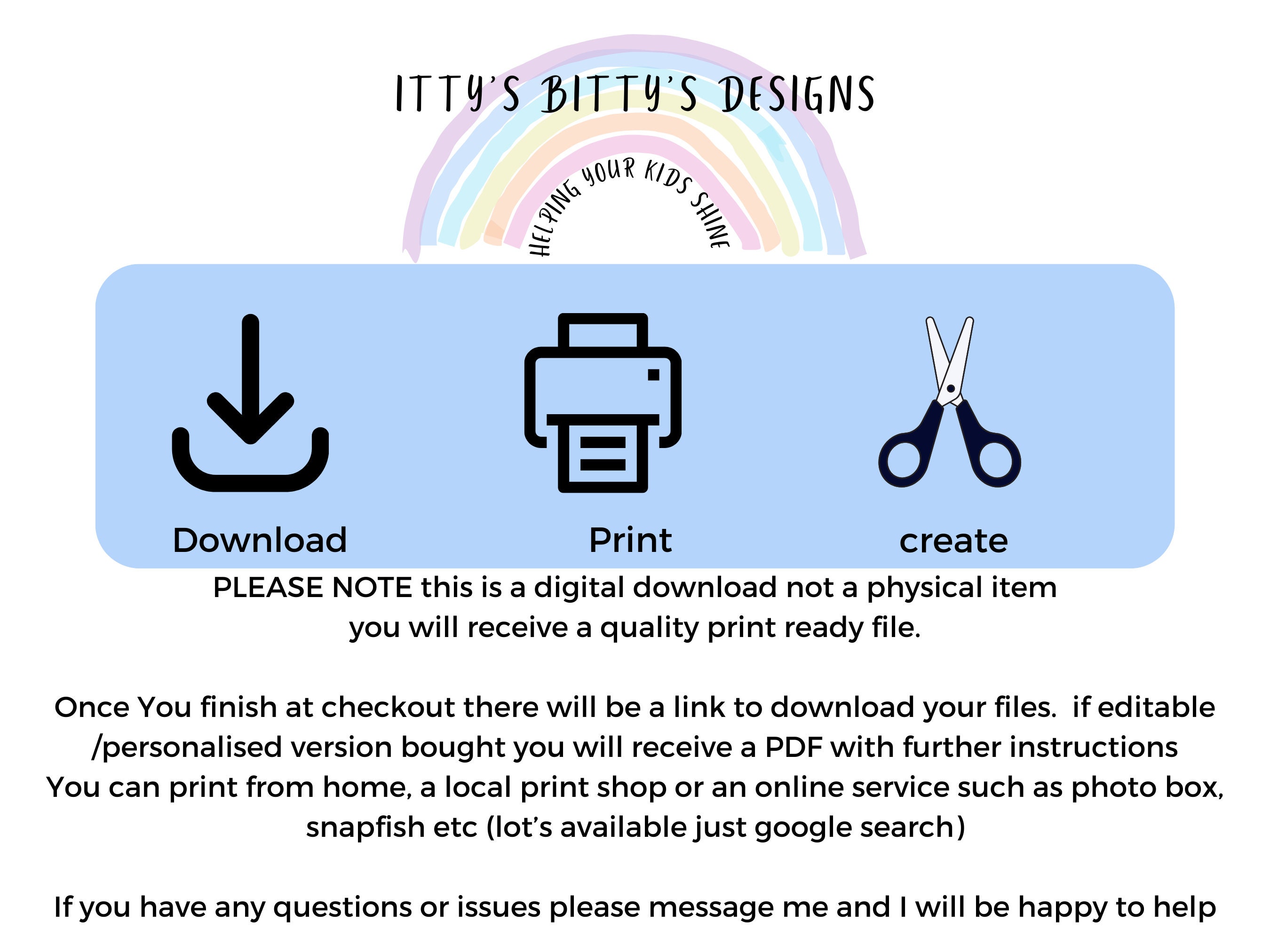 Personalised Visual Routine Chart Morning / Evening Learning Routine ...