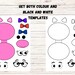 Kids PIG Craft Activity, DIY Pig PRINTABLE Activity, Kids Printable ...