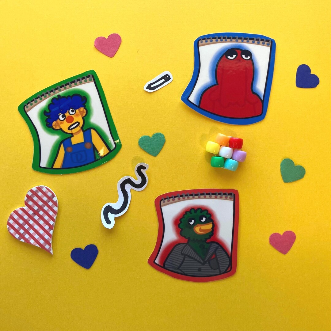DHMIS Sketchbook Stickers - Fanart - Etsy