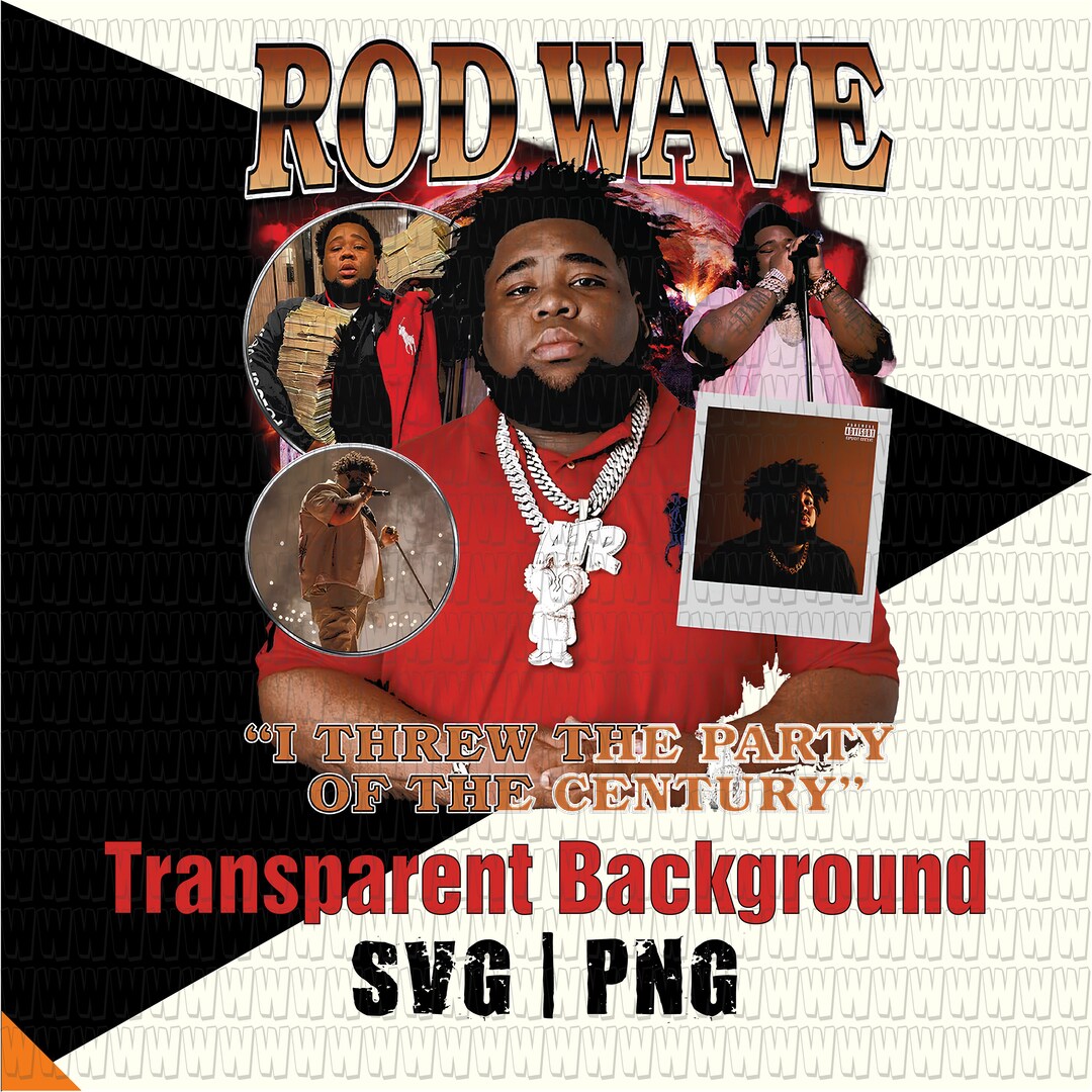 Rod Wave Nostalgia File, Graphic Rapper Music, Rapper Rod Wave Tour ...