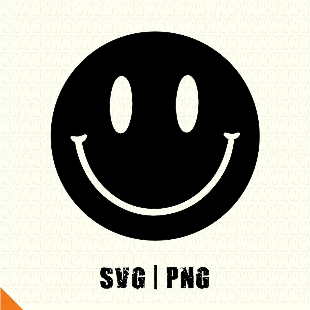Smiley Face Digital Download SVG PNG JPG - Etsy