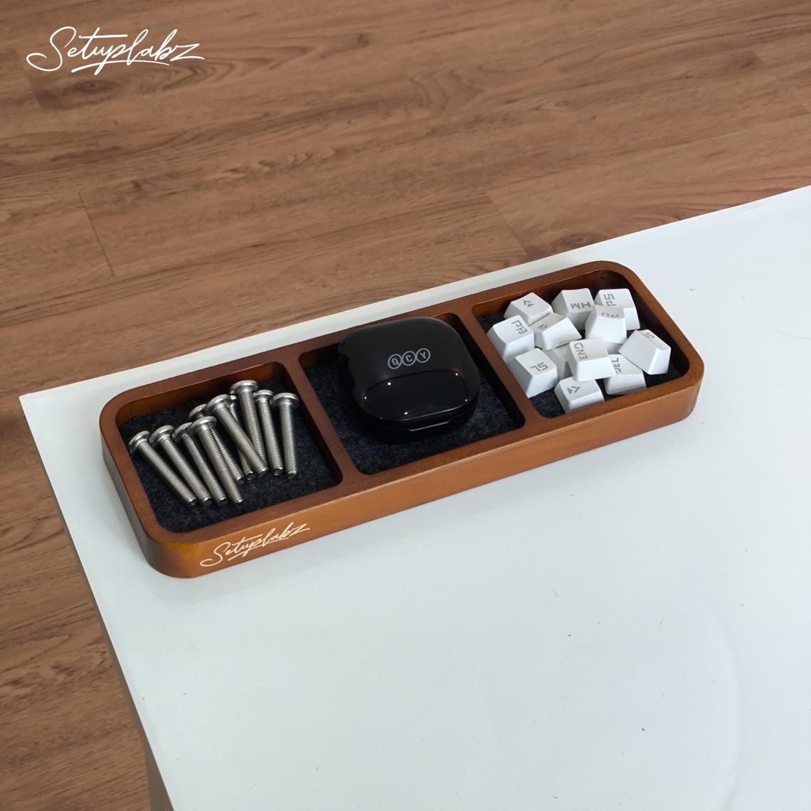 Mini Wooden Tray, Small Tray, Desk Organizer - Brown - Etsy