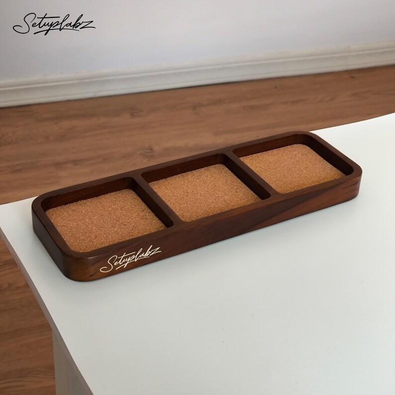 Mini Wooden Tray, Small Tray, Desk Organizer - Brown - Etsy