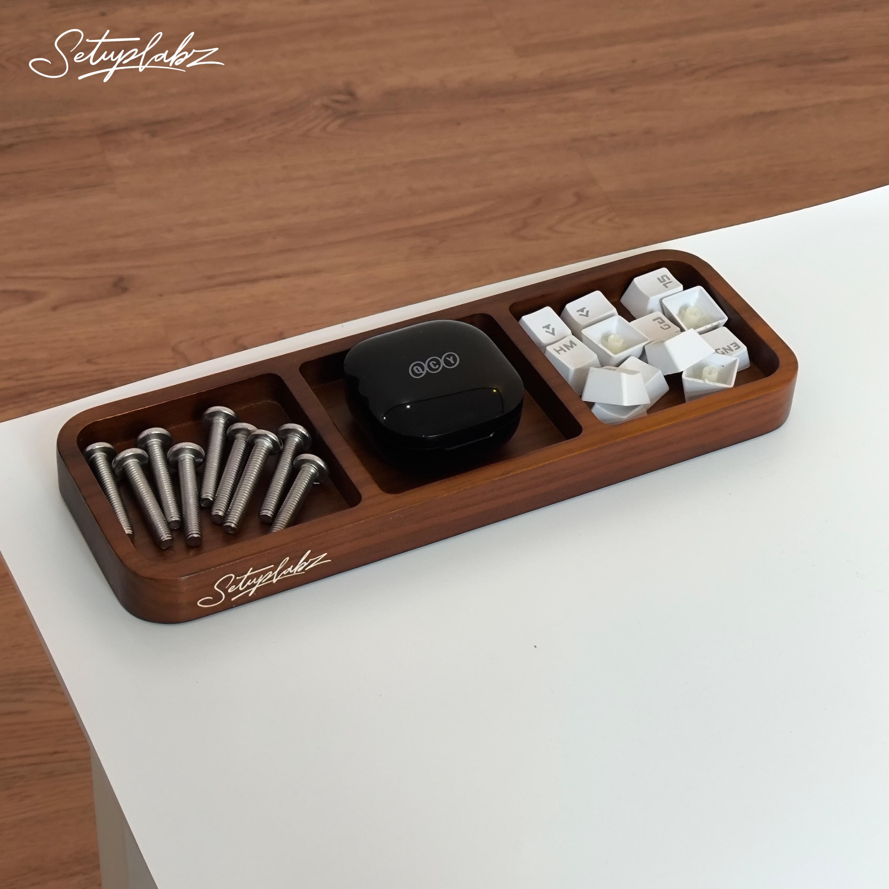 Mini Wooden Tray, Small Tray, Desk Organizer - Brown - Etsy