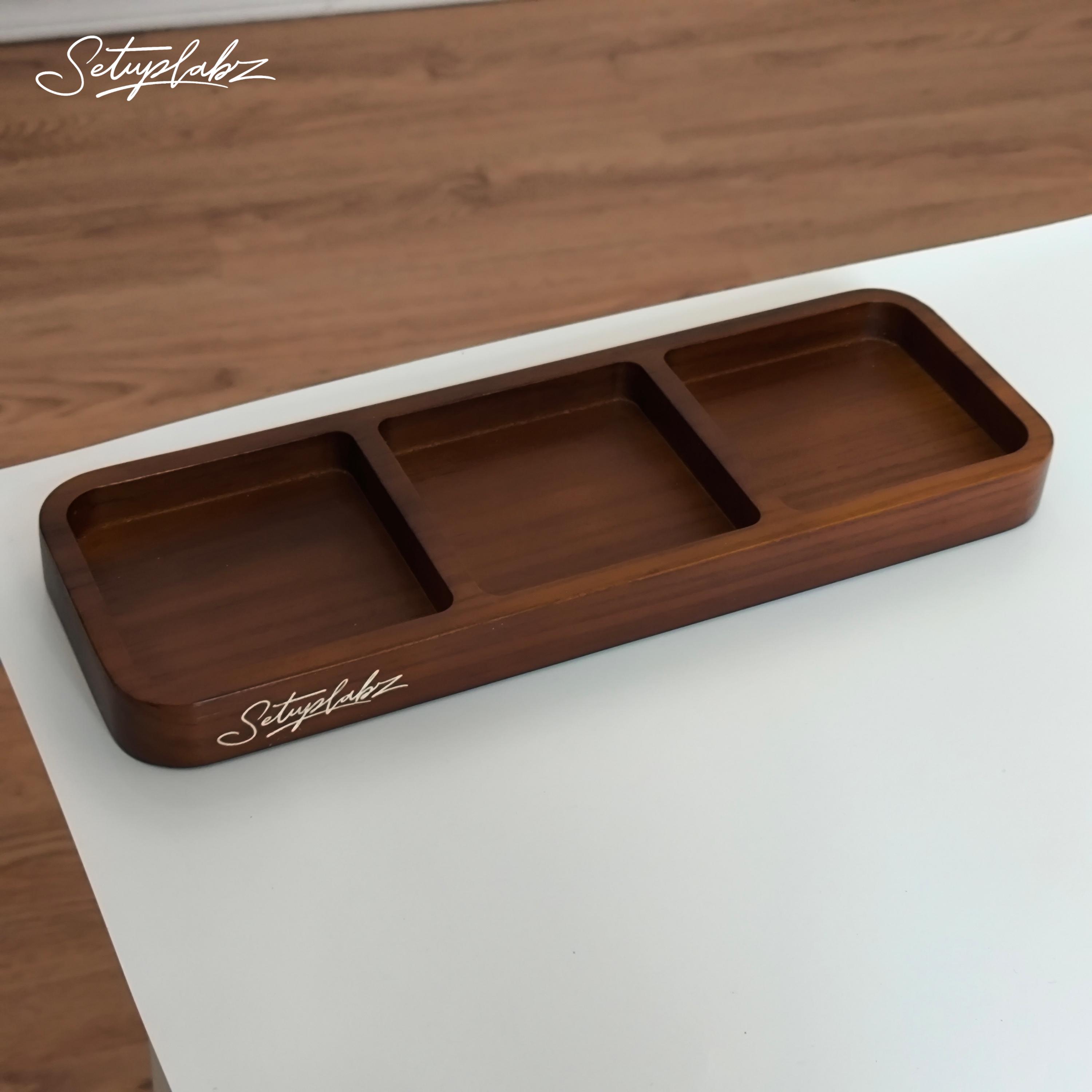 Mini Wooden Tray, Small Tray, Desk Organizer - Brown - Etsy