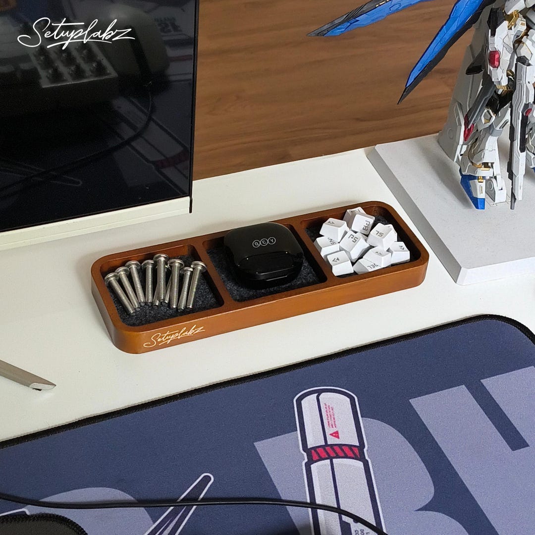 Mini Wooden Tray, Small Tray, Desk Organizer - Brown - Etsy