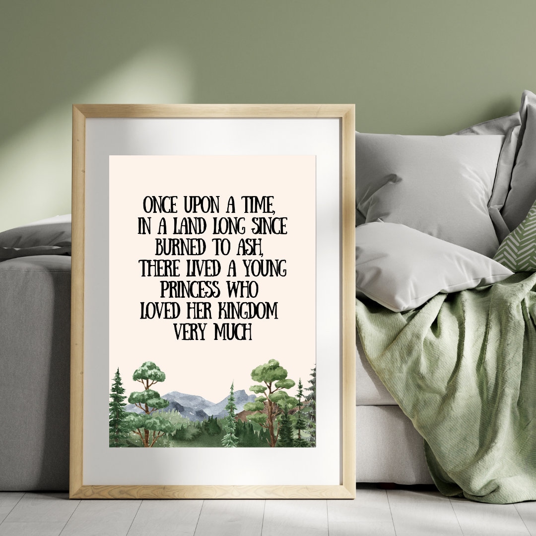 Throne of Glass Once Upon a Time TOG Fireheart Aelin Galathynius Sarah ...