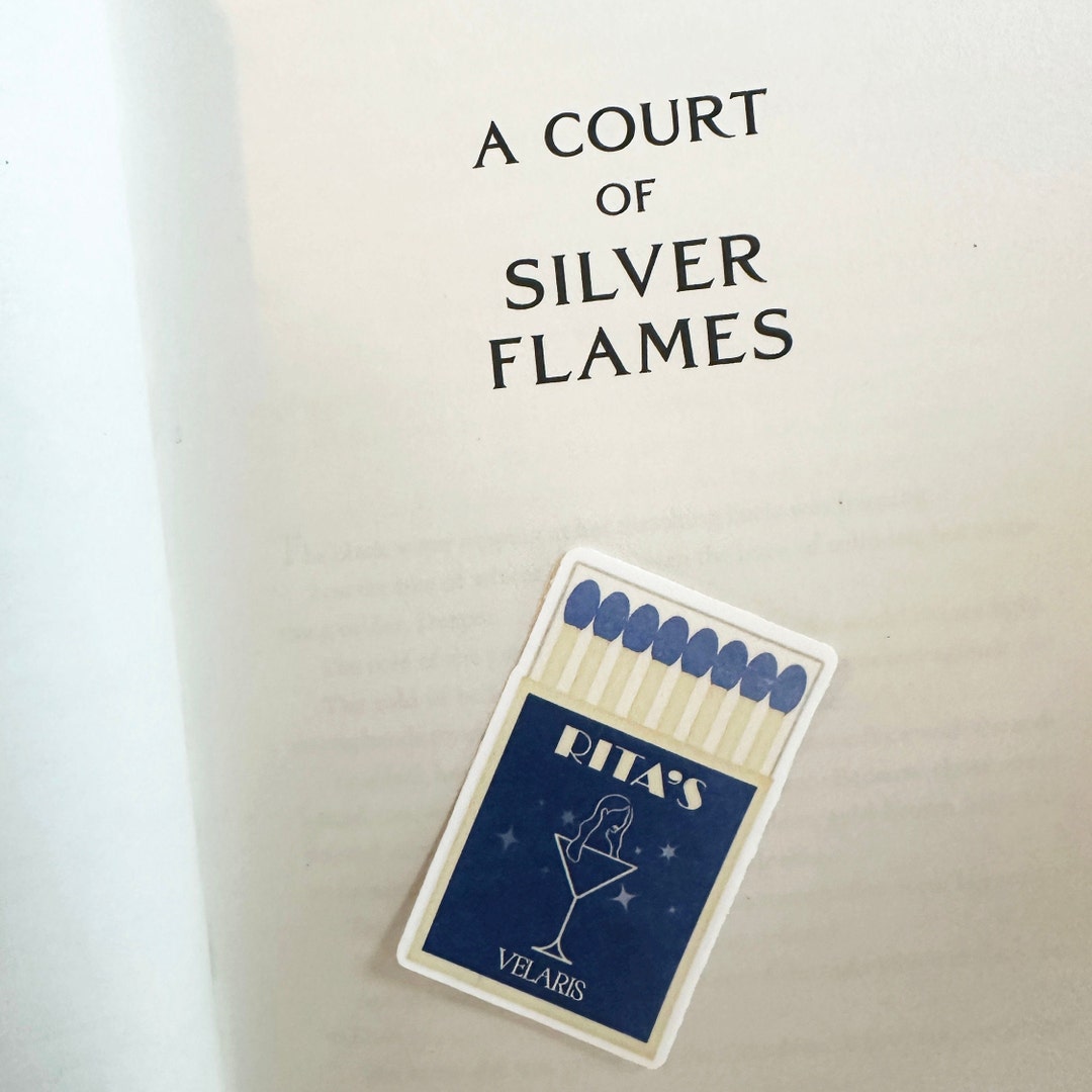 Rita's Matchbook Sticker | ACOTAR | Sarah J Maas | Matchbook| Matchbox ...
