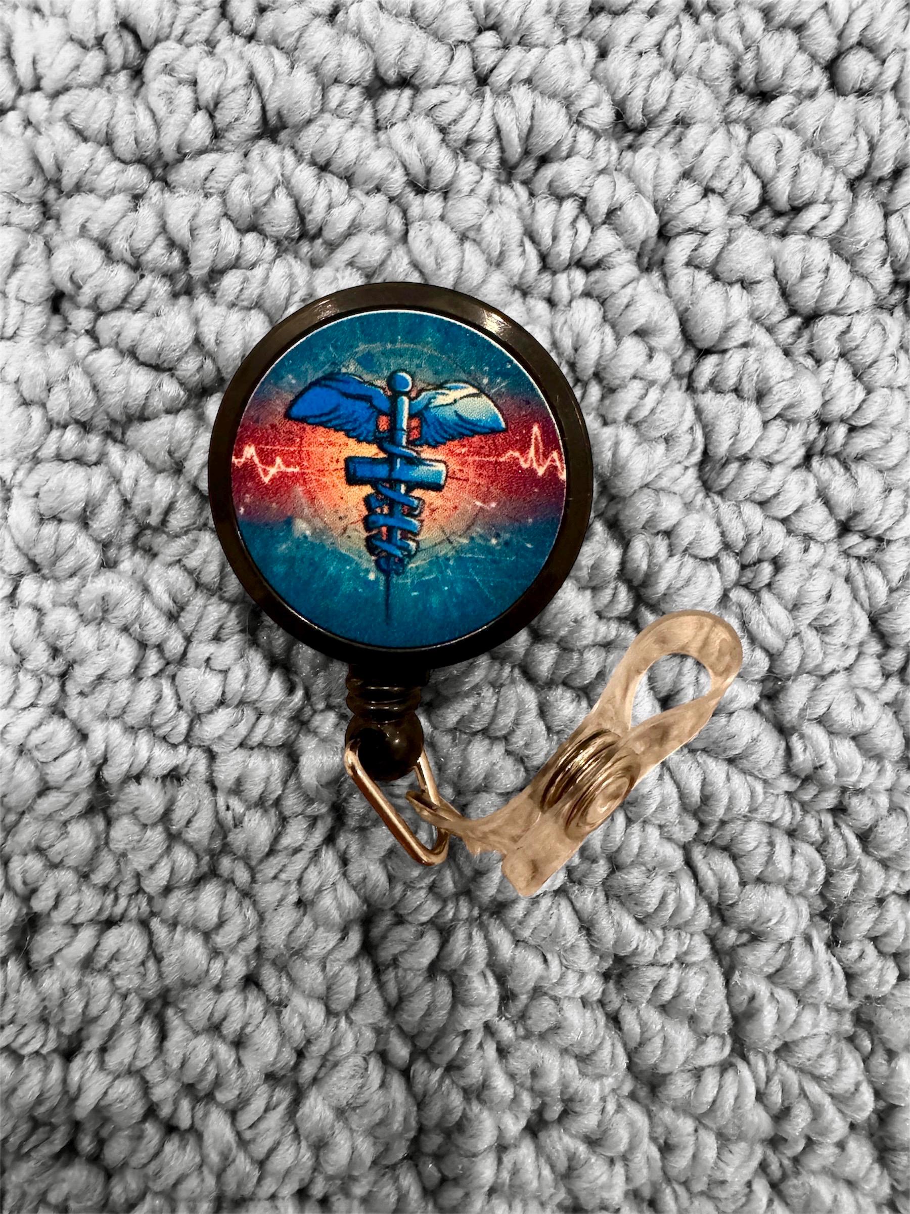 Sublimation Badge ID Reel Customization Medical Healthcare Nursing ...