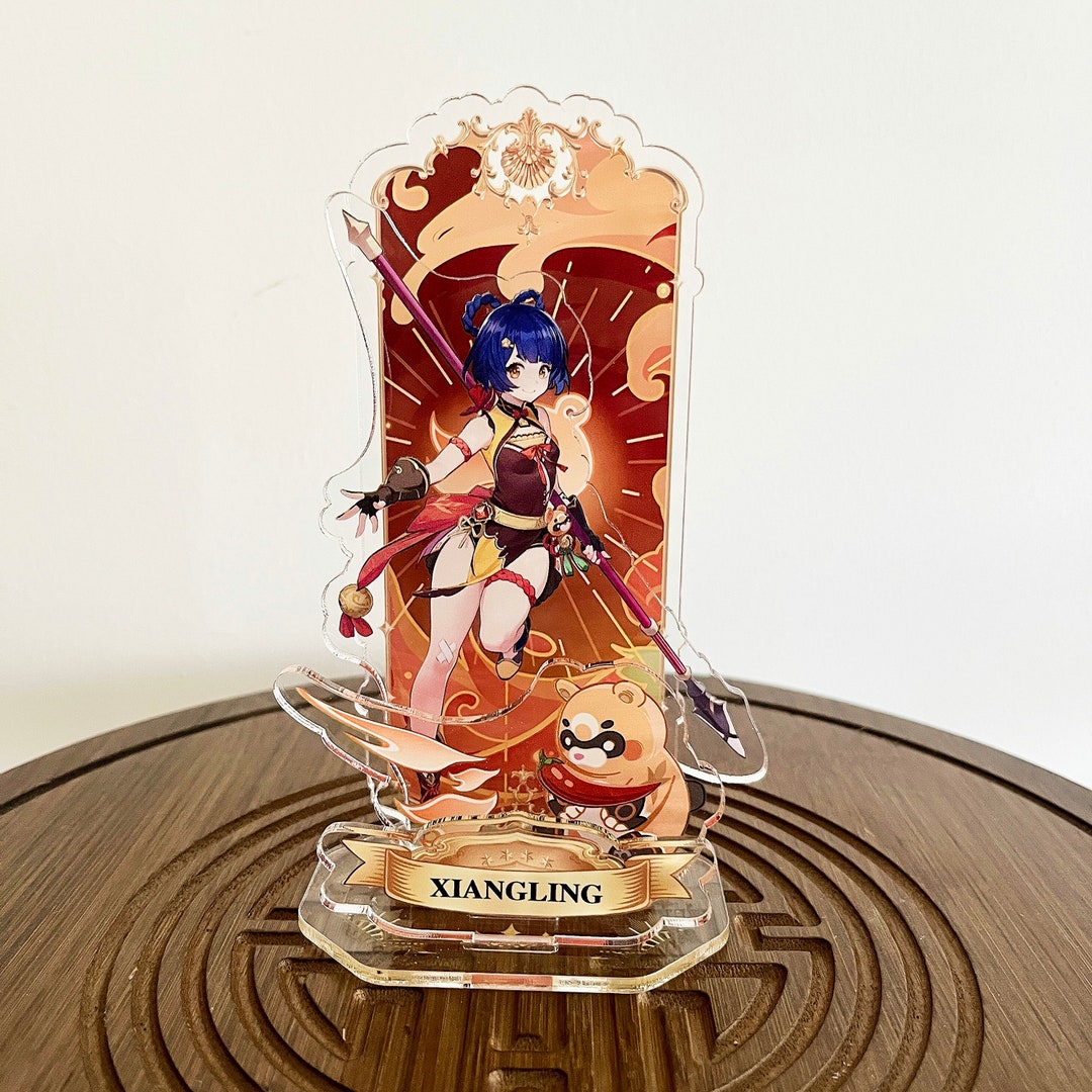 Genshin Impact Xiangling Acrylic Standee Genshin Impact 4 - Etsy
