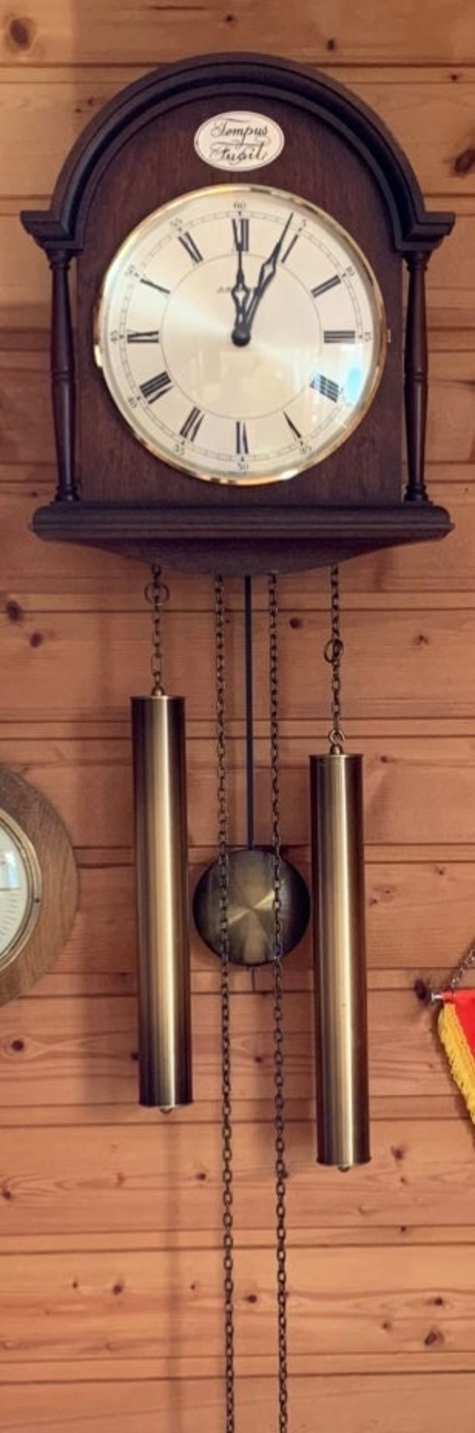 Junghans Wall Pendulum Clock Tempus Fusil - Etsy