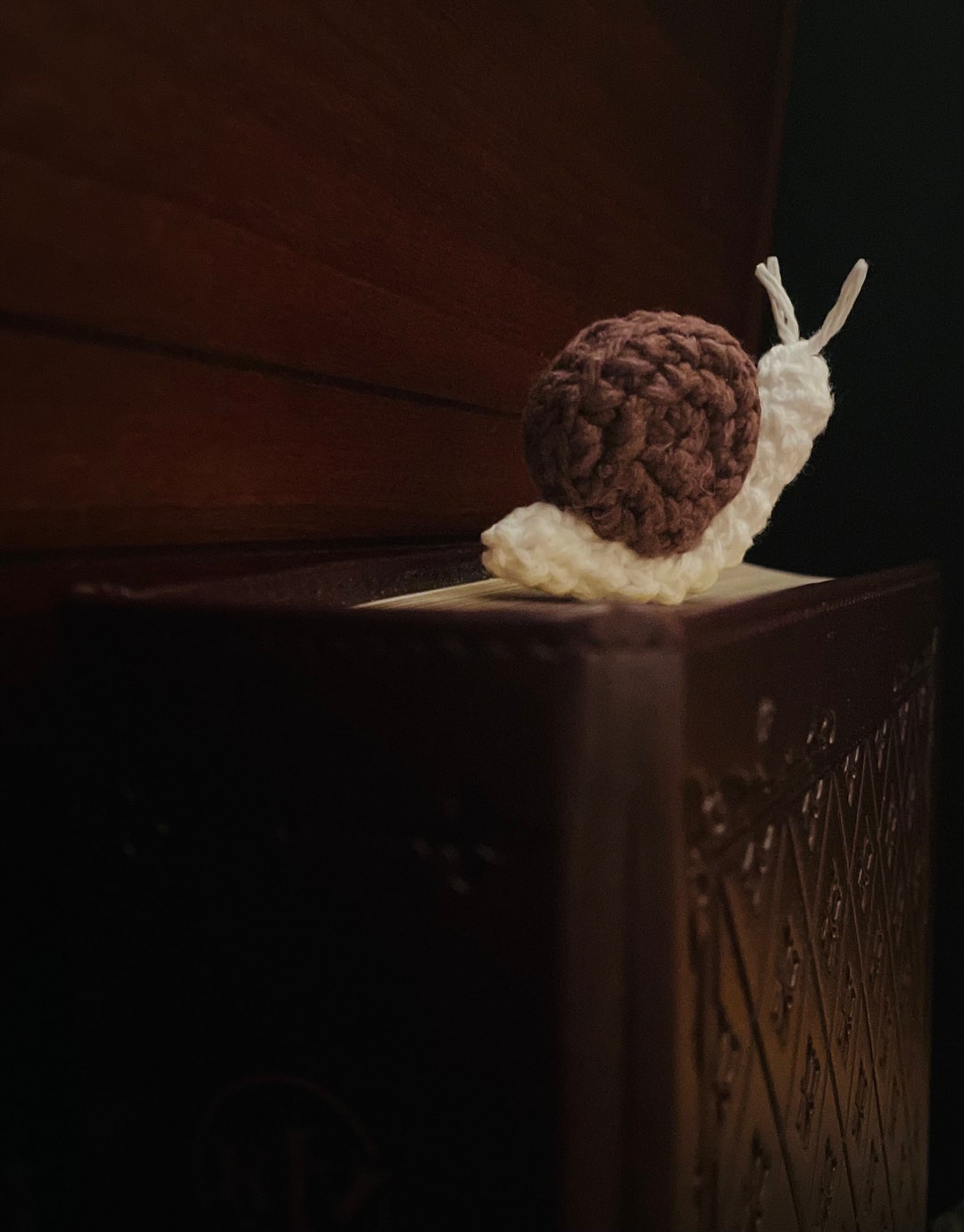 Edwin the Snail Bookmark Digital Crochet Pattern - Etsy