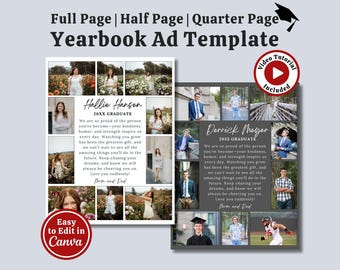 Senior Yearbook Dedication - Etsy