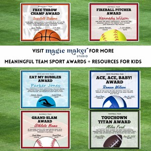 EDITABLE Soccer Award Certificates, Award Ceremony Certificates, Soccer ...