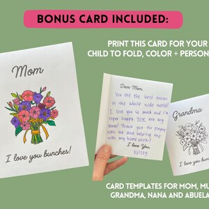 All About My Grandma Happy Mothers Day Gift for Mothers Day Printable ...