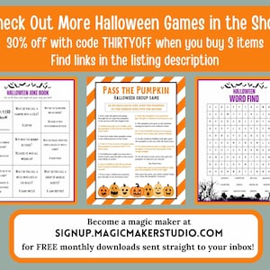 Halloween Left Right Game Teen Halloween Game Pass the Pumpkin ...